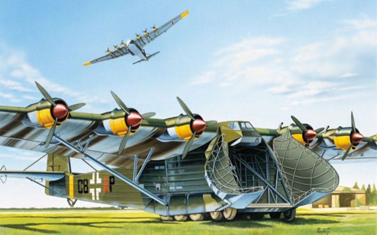 [Free] [1290x900] Messerschmitt Me 323 Gigant ("Giant") : r ...