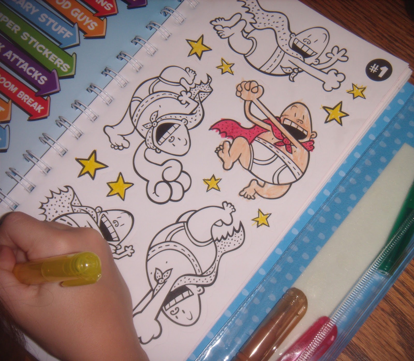 Mommie of 2: Captain Underpants Review and a Super Silly Sticker Studio ...