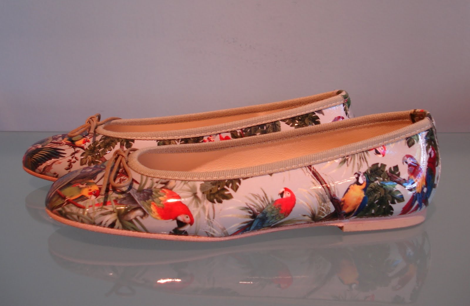 Kiwi's Angels: French Sole Parrot Shoes