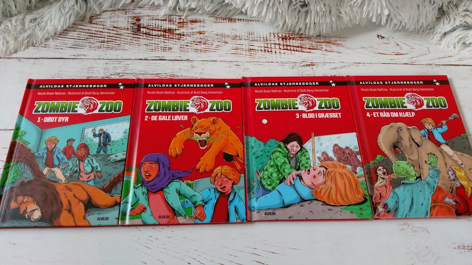 Bare et kapitel mere: Zombie Zoo #1-4 af Nicole Boyle Rødtnes