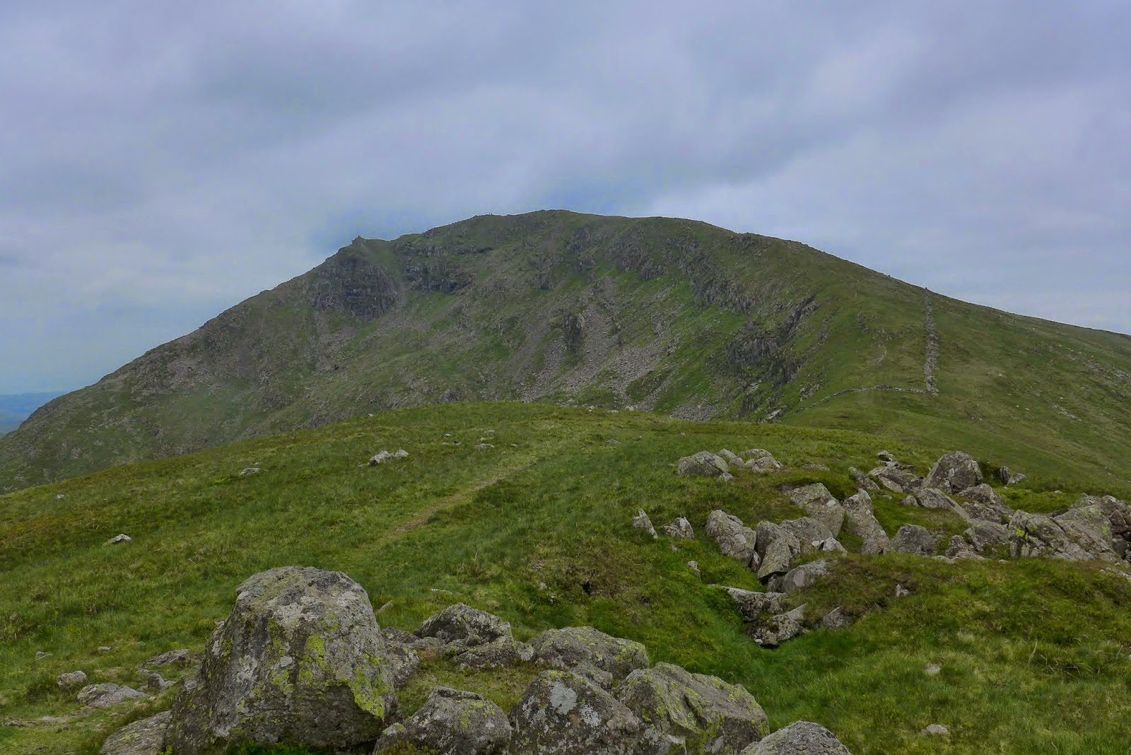 summit and camp: Red Screes et al from Brothers Water