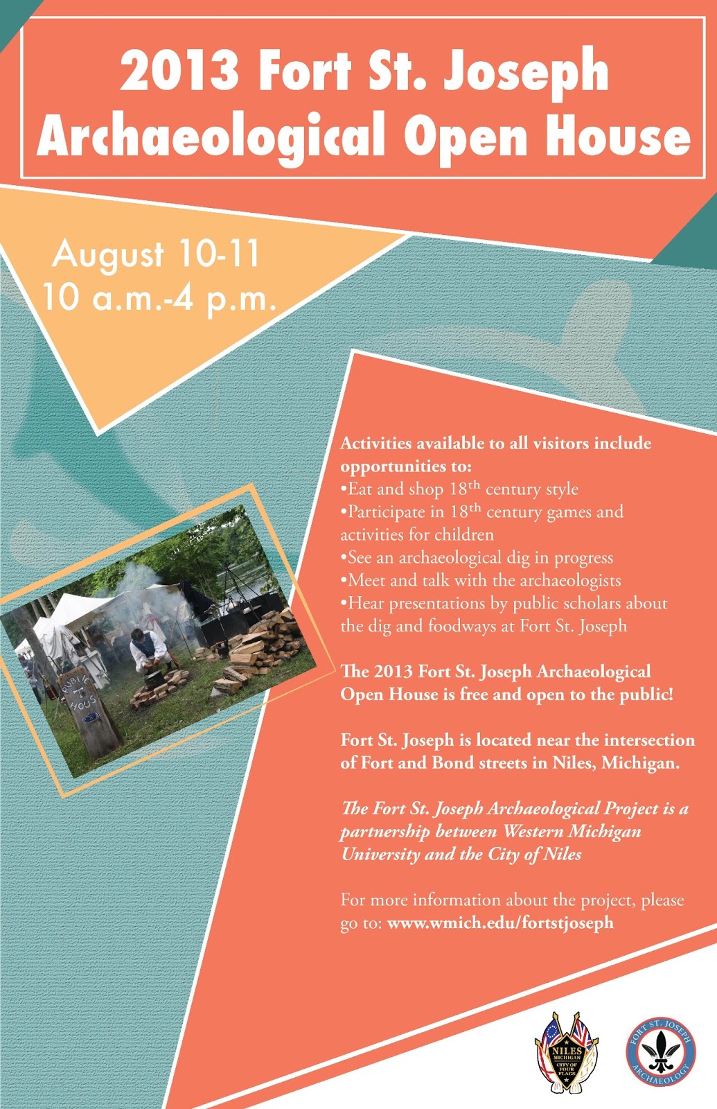 Fort St. Joseph Archaeological Project: Fort St. Joseph Open House