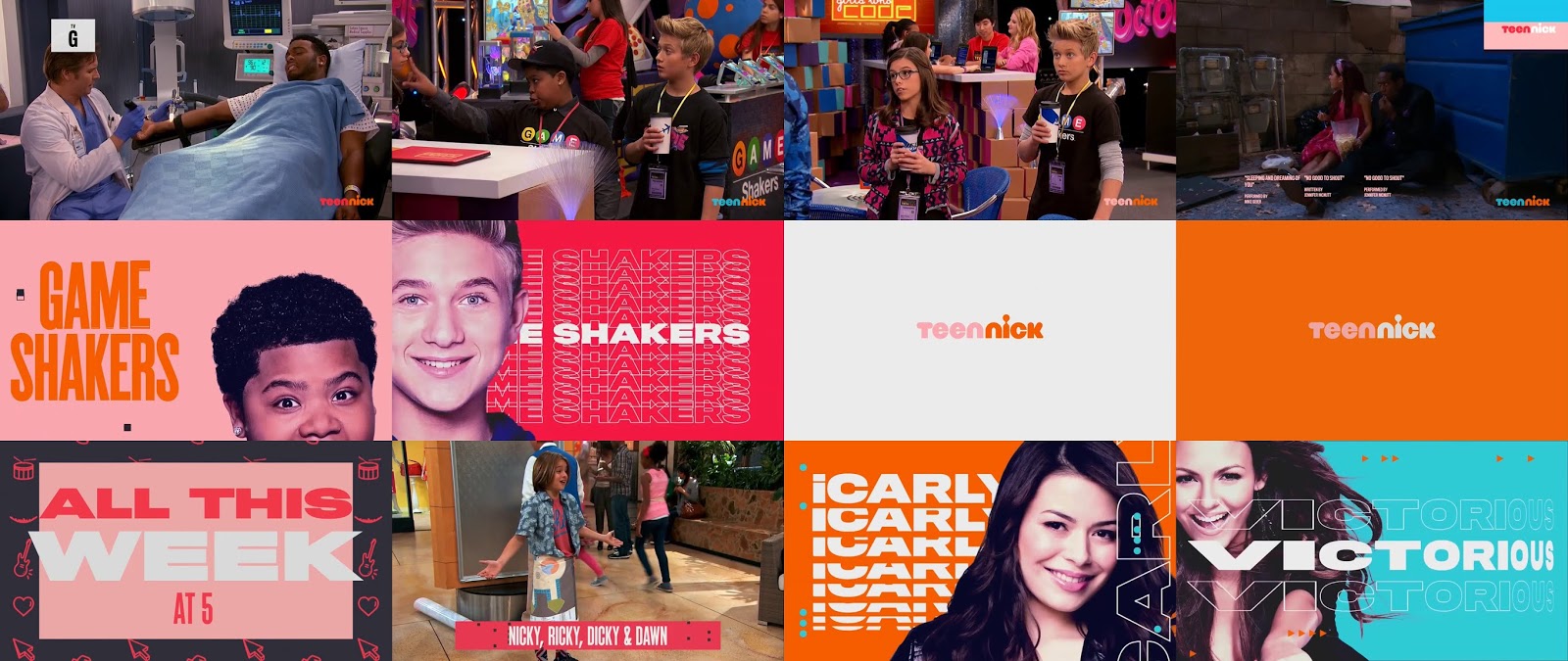 NickALive!: Nickelodeon USA Debuts TeenNick Rebrand [Updated w/ New Videos]
