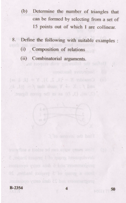 Mathematics Foundation of Computer Science BCA / DCA-104 CDLU 2013 ...