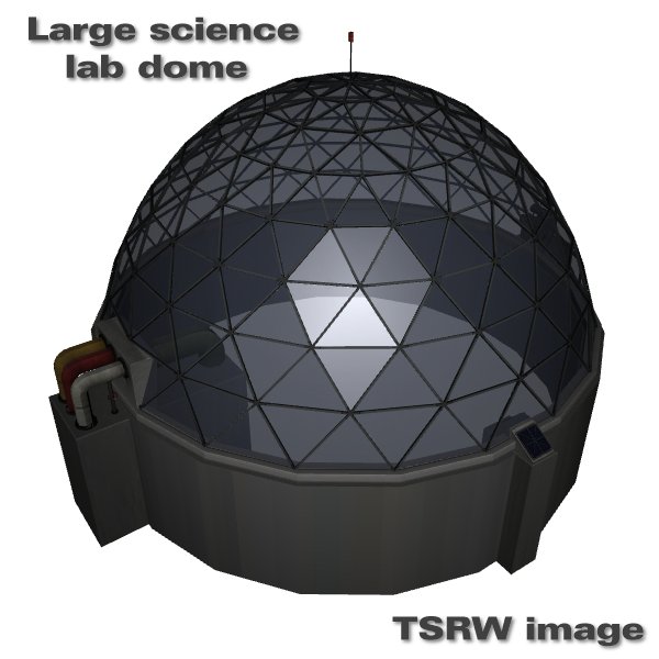 Simming in Magnificent Style: Large science lab dome