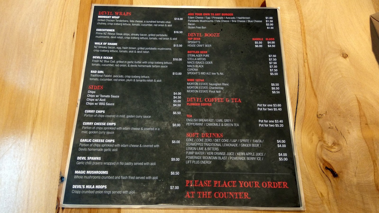 It's About Food!!: Devil Burger @ Queenstown