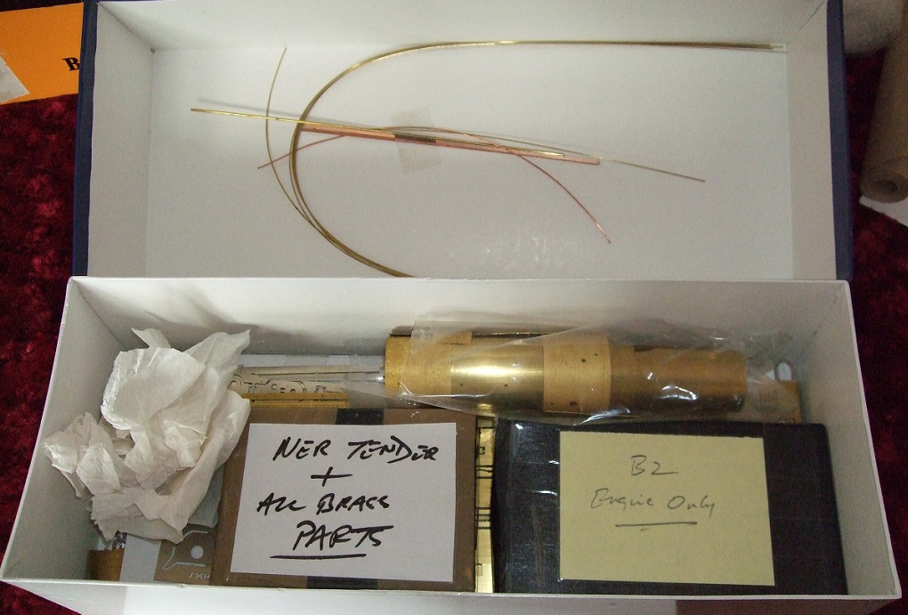 GEOFF TYLER - RAILWAY MODELLER: O GAUGE KIT (UNBUILT) -- LNER B2 4-6-0 ...