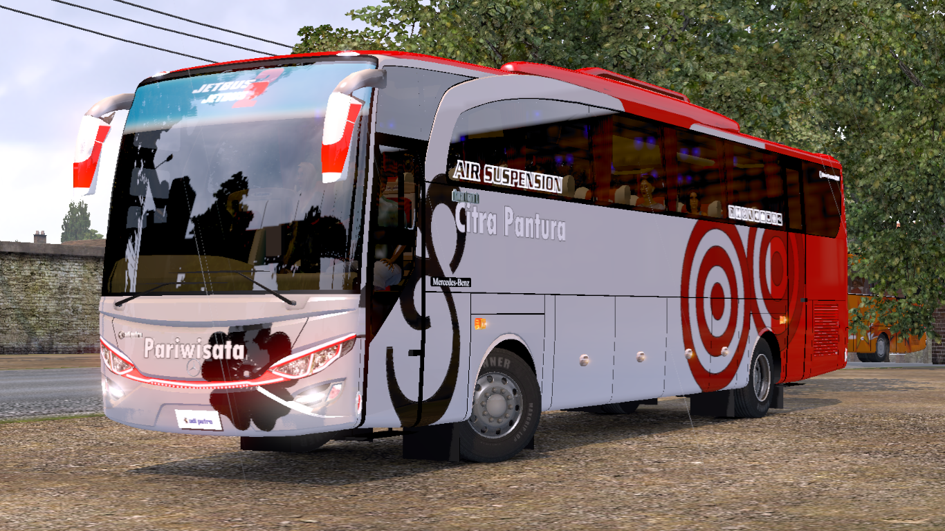 Jetbus HD 2 & jetbus hd M husni | ETS2 Free Mod Indonesia