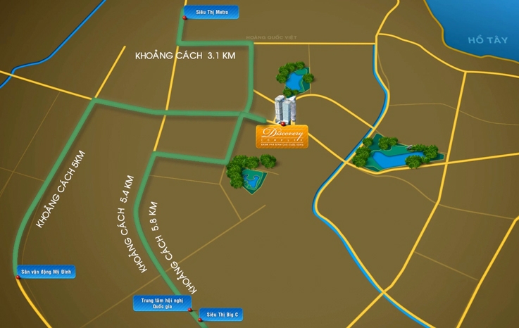 CHUNG CƯ CAO CẤP DISCOVERY COMPLEX