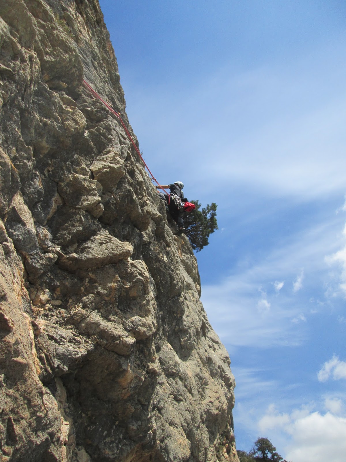 LO GALL: EVA BAEZA 370m. 6a/A1 OBLIGAT-TERRADETS