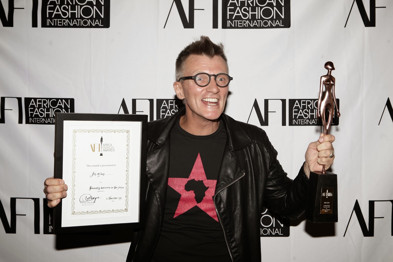 Gyver La Trend: FROM AFRICA FASHION AWARDS 2013