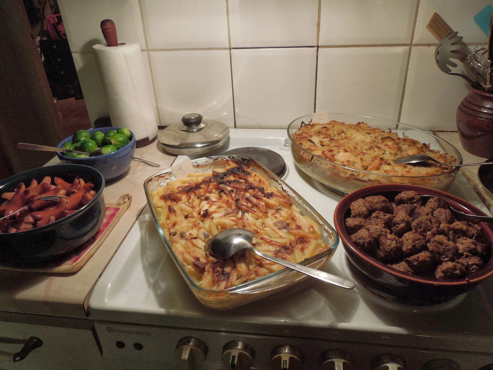 Ingas tankställe: Julafton hos oss