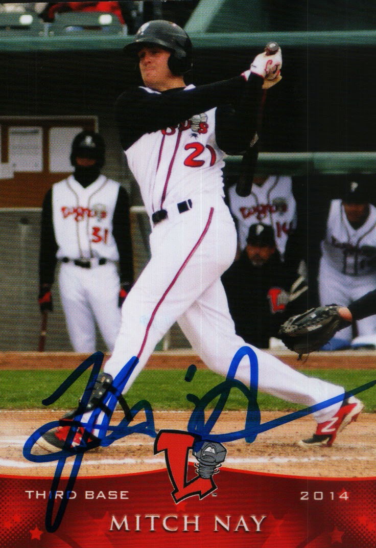Jackson's Autographs: IP Lansing Lugnuts Autograph Baseball Card and ...