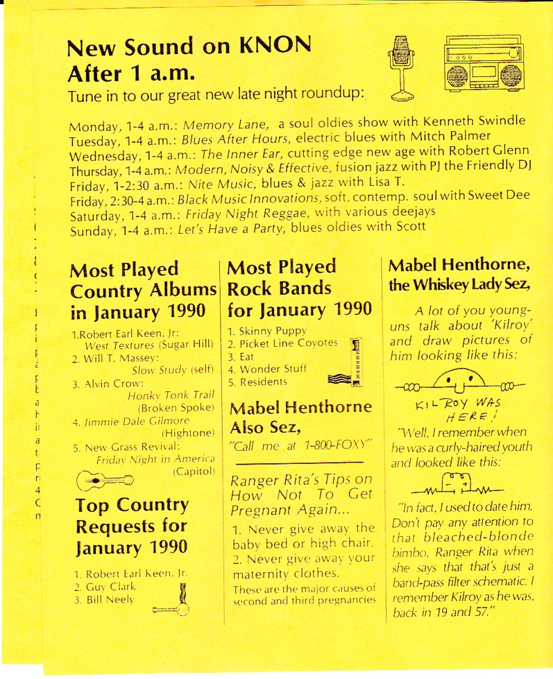 The History of KNON 89.3 FM in Dallas, Texas: The power increase to ...