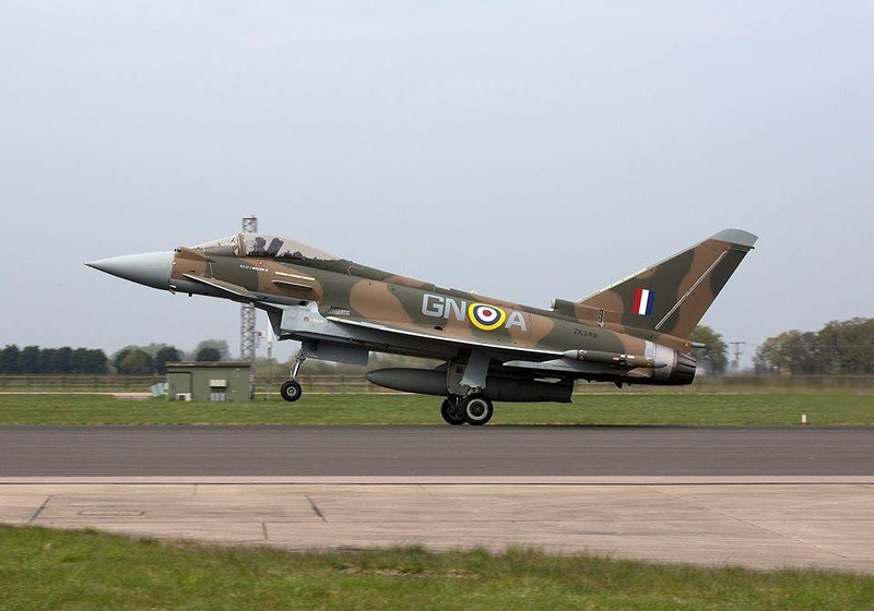 Asian Defence News: British Typhoon painted in World War 2 camoflage