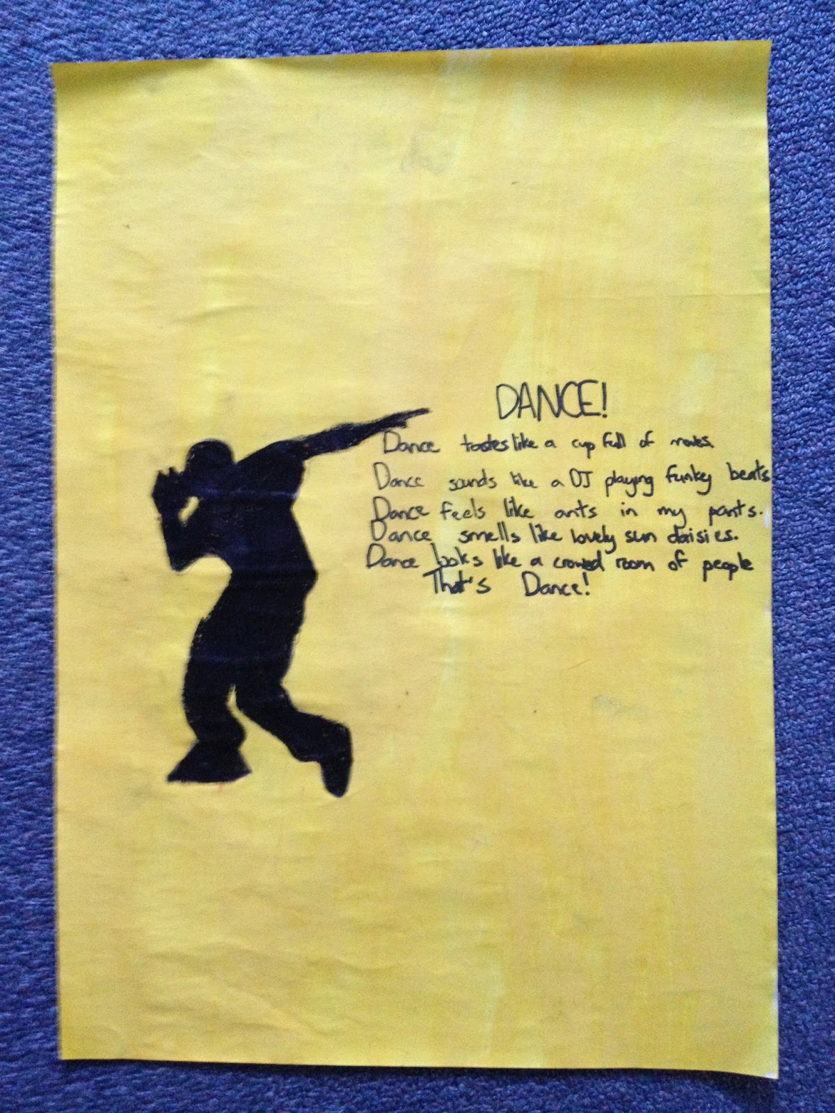 Welcome to the Jungle: The Lions Learning Den: Dance Poems