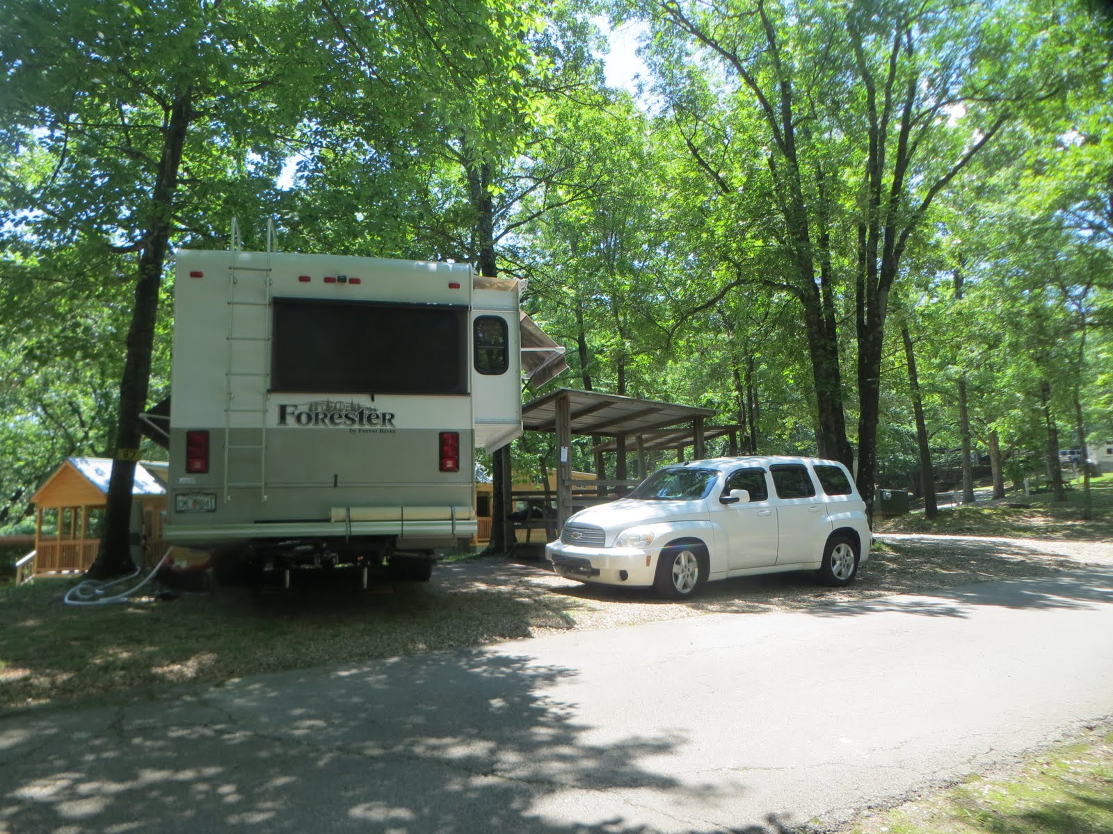 Bob and Linda's RV Travels: Branson Ridge RV Resort, Branson MO June 2017