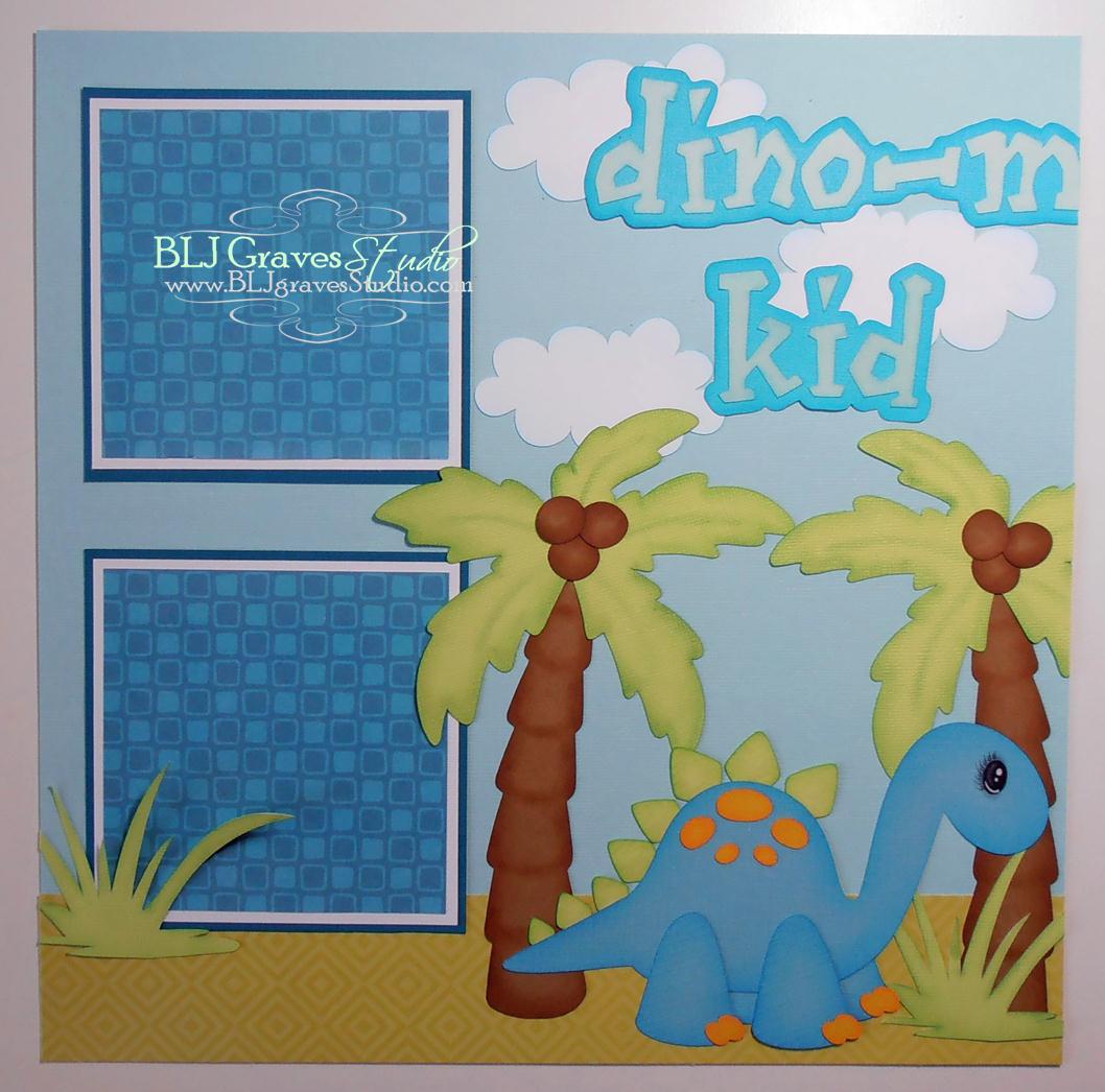 BLJ Graves Studio: Dino-Mite Kid Dinosaur Layout