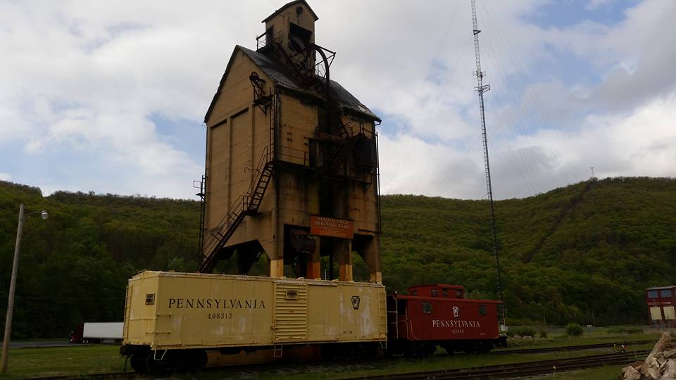 Towns and Nature: Renovo, PA: PRR's Coaling Tower