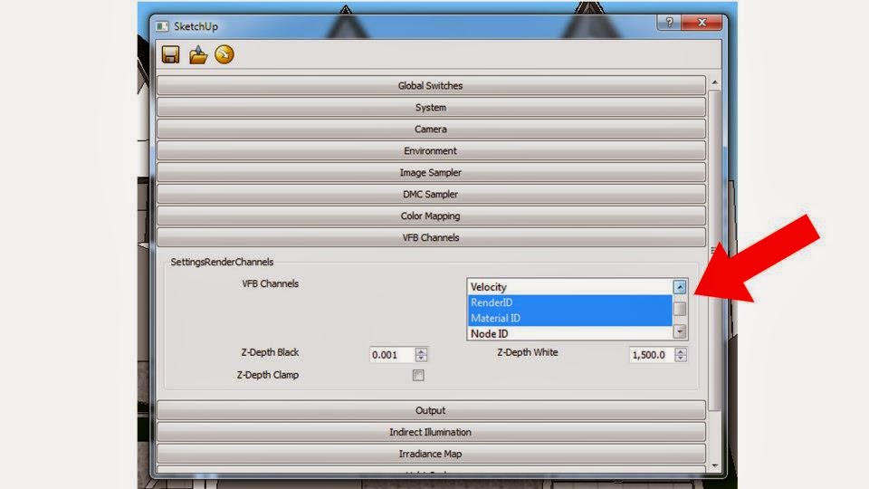 cara membuat material id dan render id dengan vray sketchup | GUDANG ...