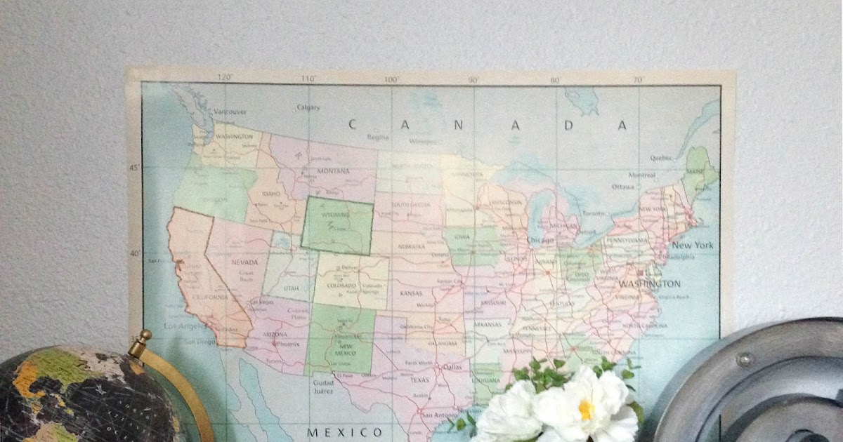 Precocious Paper: Stateside Map - DCWV