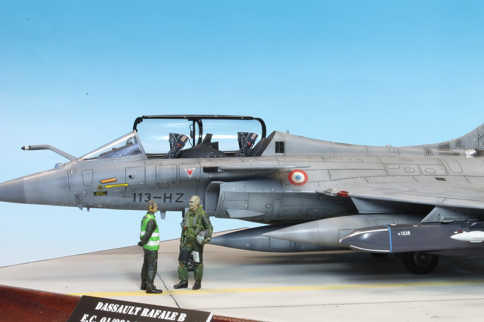 Istvan Michalko's scale models: Dassault Rafale B - Revell, 1/48