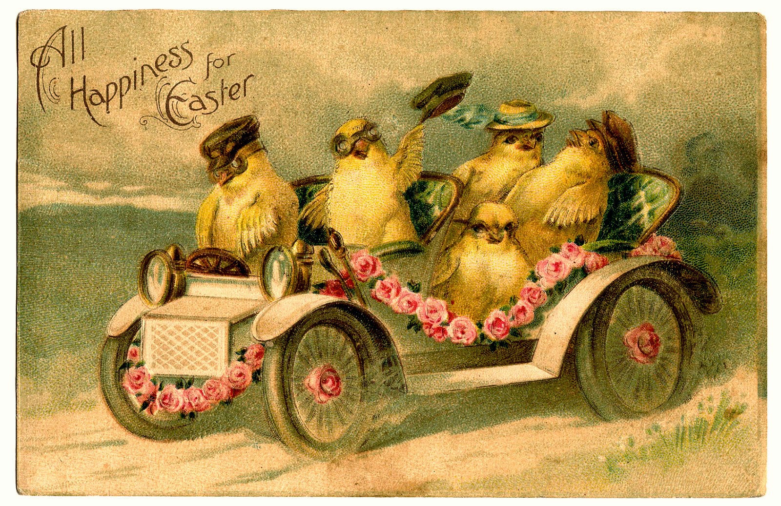 HOT RODS and JALOPIES: Happy Easter Memories from back in the day when ...