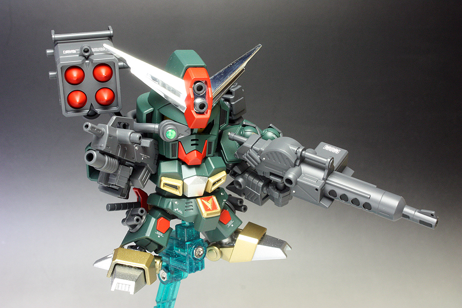 SD Legend BB Command Gundam painted build by zgmfxg