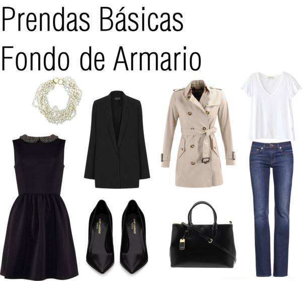 Básicos fondo de armario femenino...
