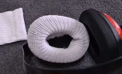 Lazy Gardening: DIY Sweat Bands for Sound Protection Ear Muffs