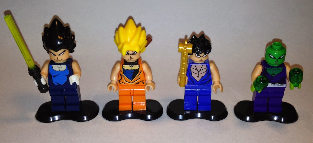 Bibi Toys - Lego collecter: Dragon Ball Z minifigures by Lele (set 78045)