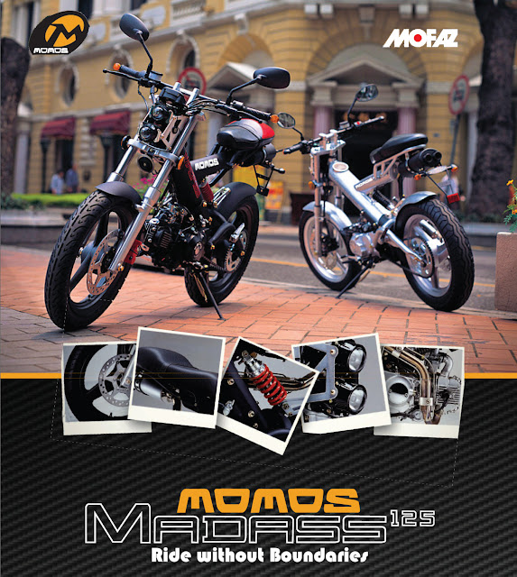 motorcycle you like: MOMOS MADASS 125