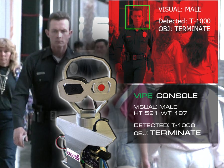 Terminator Vision System - Internet of Things
