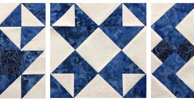 Hand Made Karma: Blue & White Sampler - Eight Inch Blocks Complete