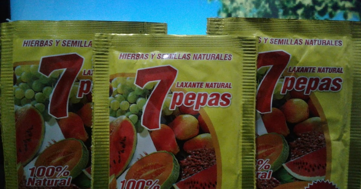 La ceja de Frida Cultural: PROBANDO EL LAXANTE NATURAL 7 PEPAS DE ...
