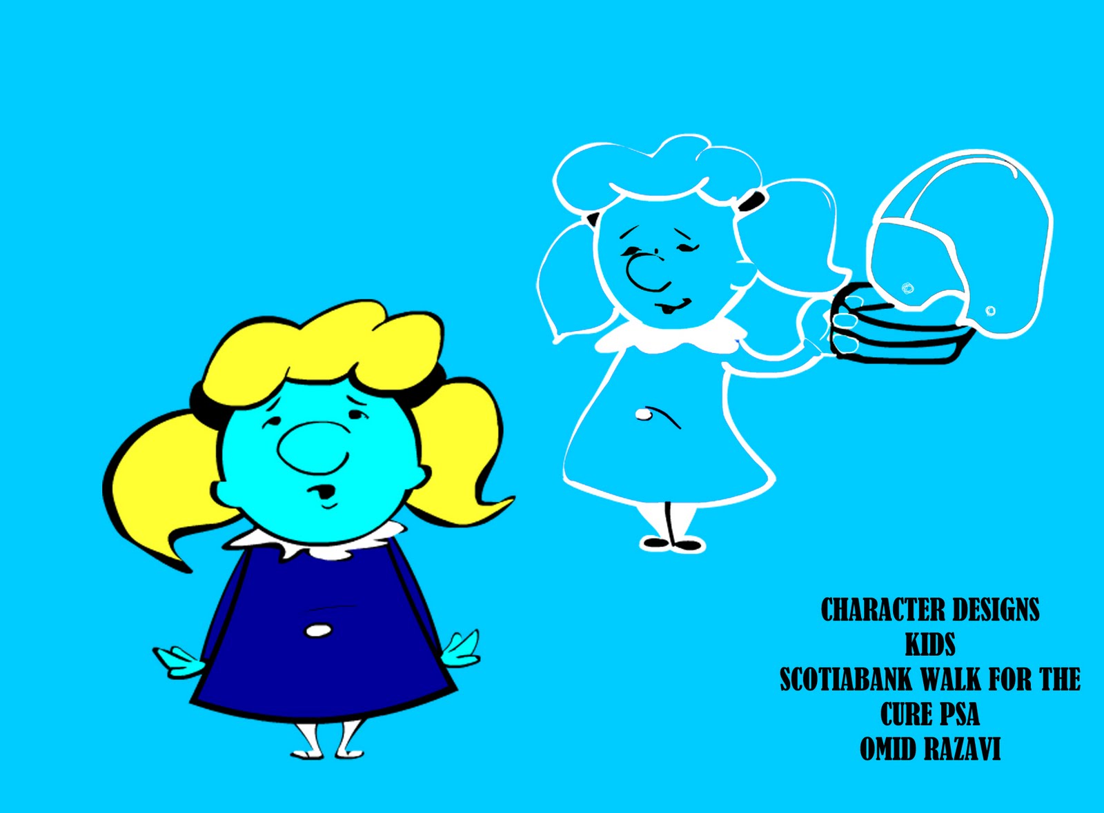 Omid Razavi: Character Designs for PSA