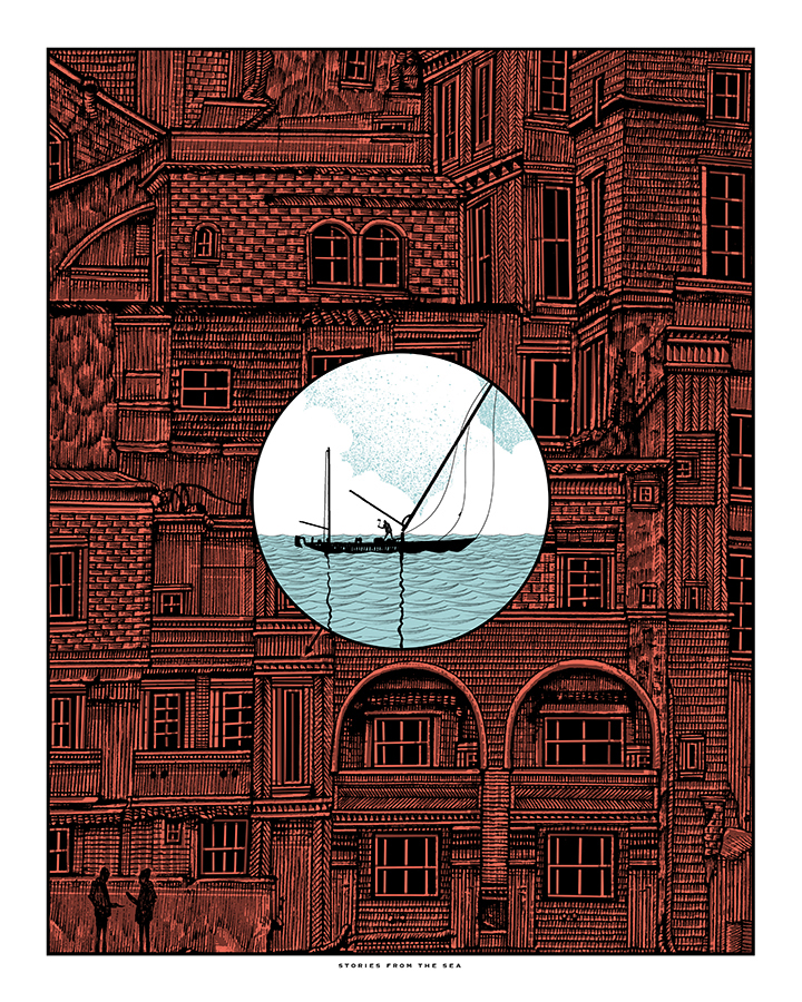 INSIDE THE ROCK POSTER FRAME BLOG: Dan McCarthy Stories 3 Print Set