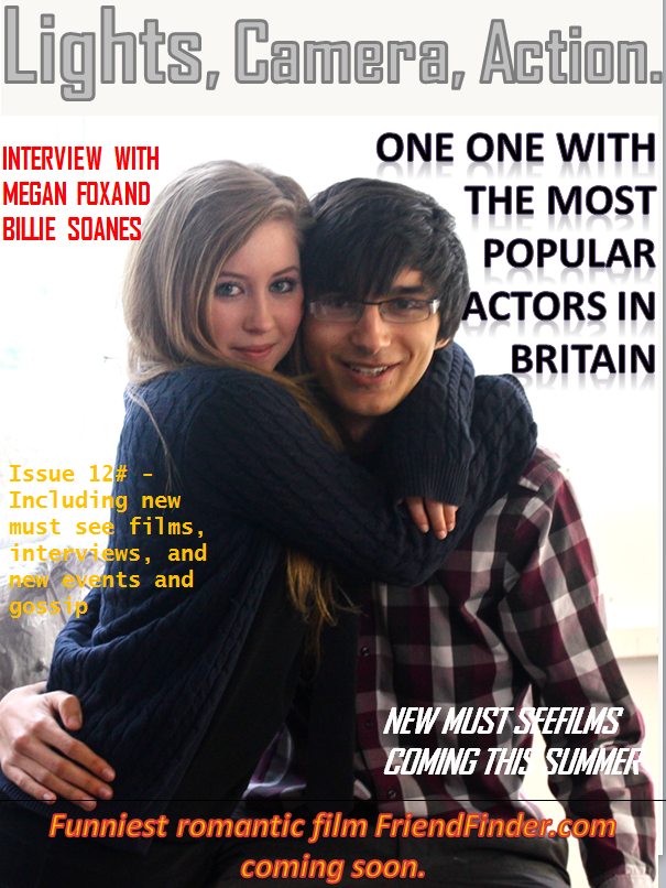 lucypalmersmediablog: First Draft of romantic comedy magazine front cover