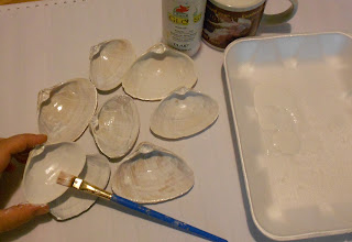 1022 Sea Shell Ave: The Process of Hand Painting Sea Shells