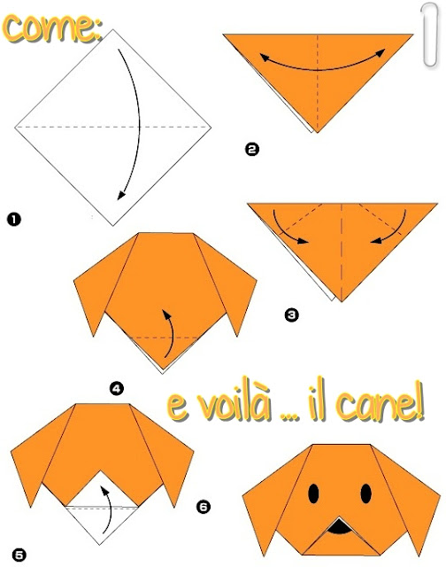 Pin di Le Fate del Feltro su origami (con immagini) | Origami semplici ...