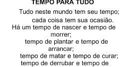 Senta que lá vem a história: Tempo de começar, tempo de terminar ...