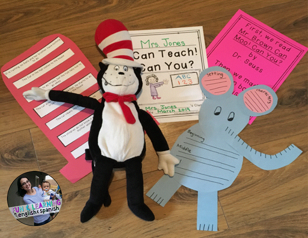 Fun and Learning in English and Spanish: Dr. Seuss Week: Ideas & FREEBIES