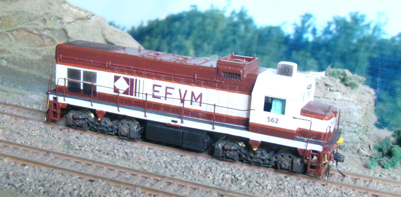 Gílser ferreo trens: G12M EFVM