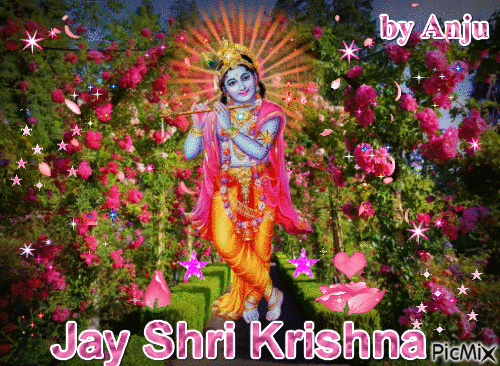 2 GIF pics of " Lord Krishna