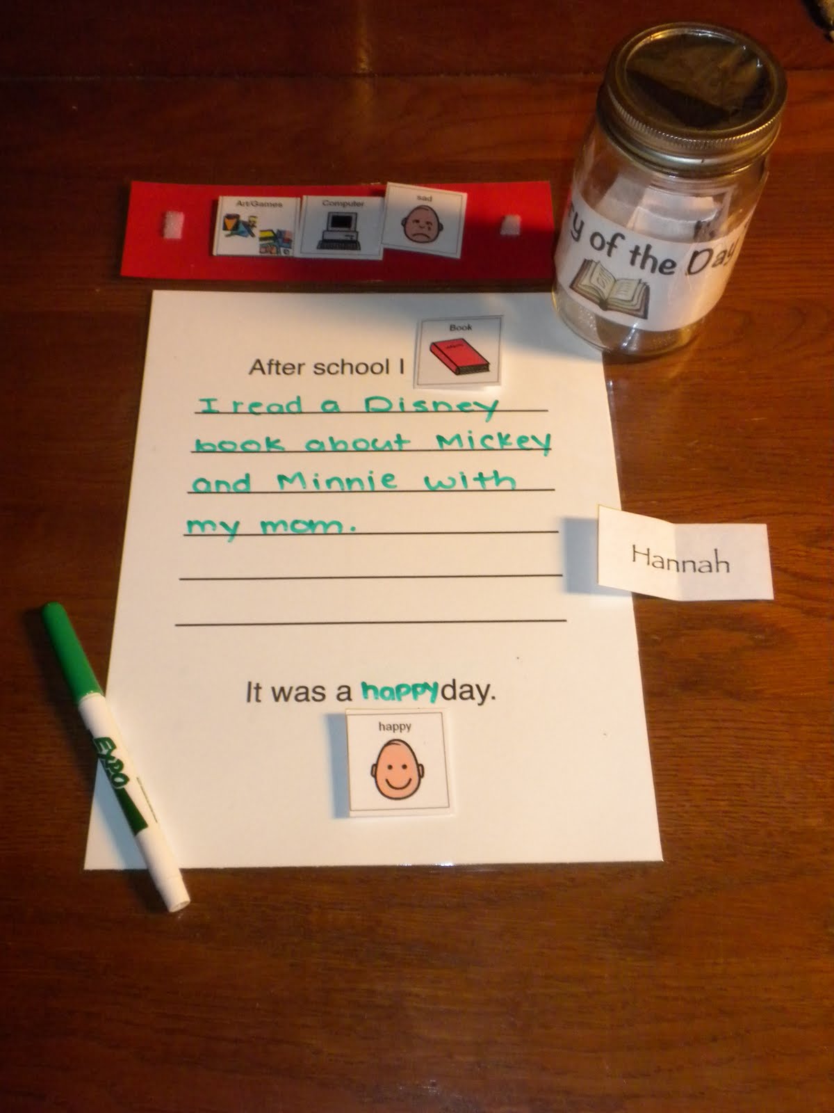 My Special Education Tools: "Story of the Day": A Home, School, and ...