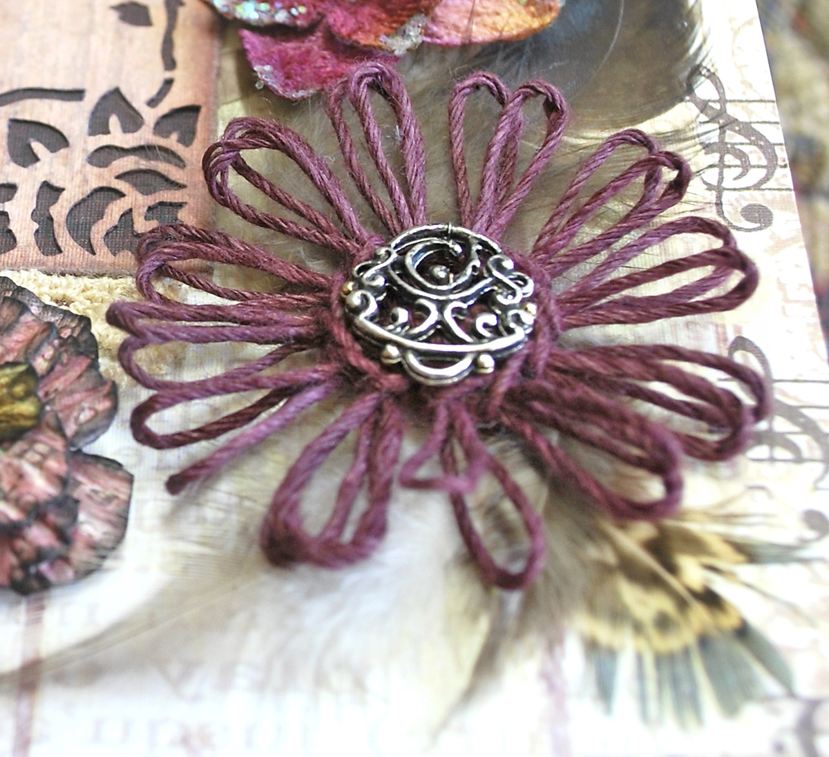 Garden of Grace: Love Letter and Twine Flower Tutorial