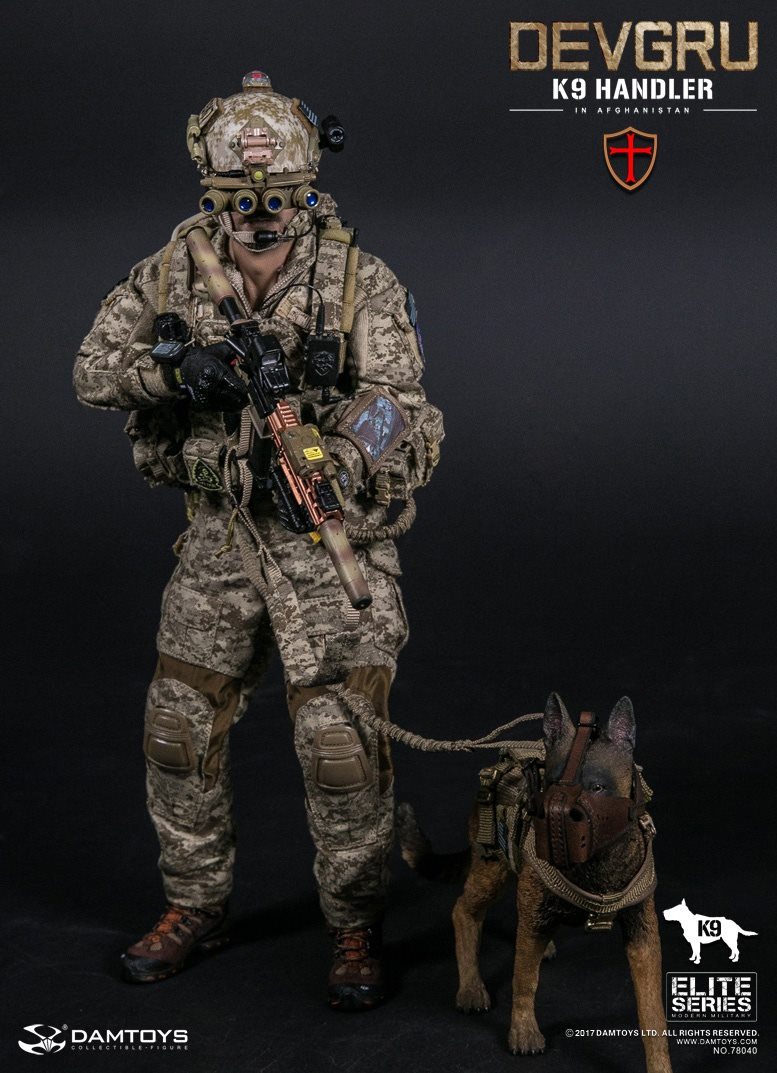 toyhaven: Check out DAM TOYS 1/6th scale DEVGRU K-9 handler in ...