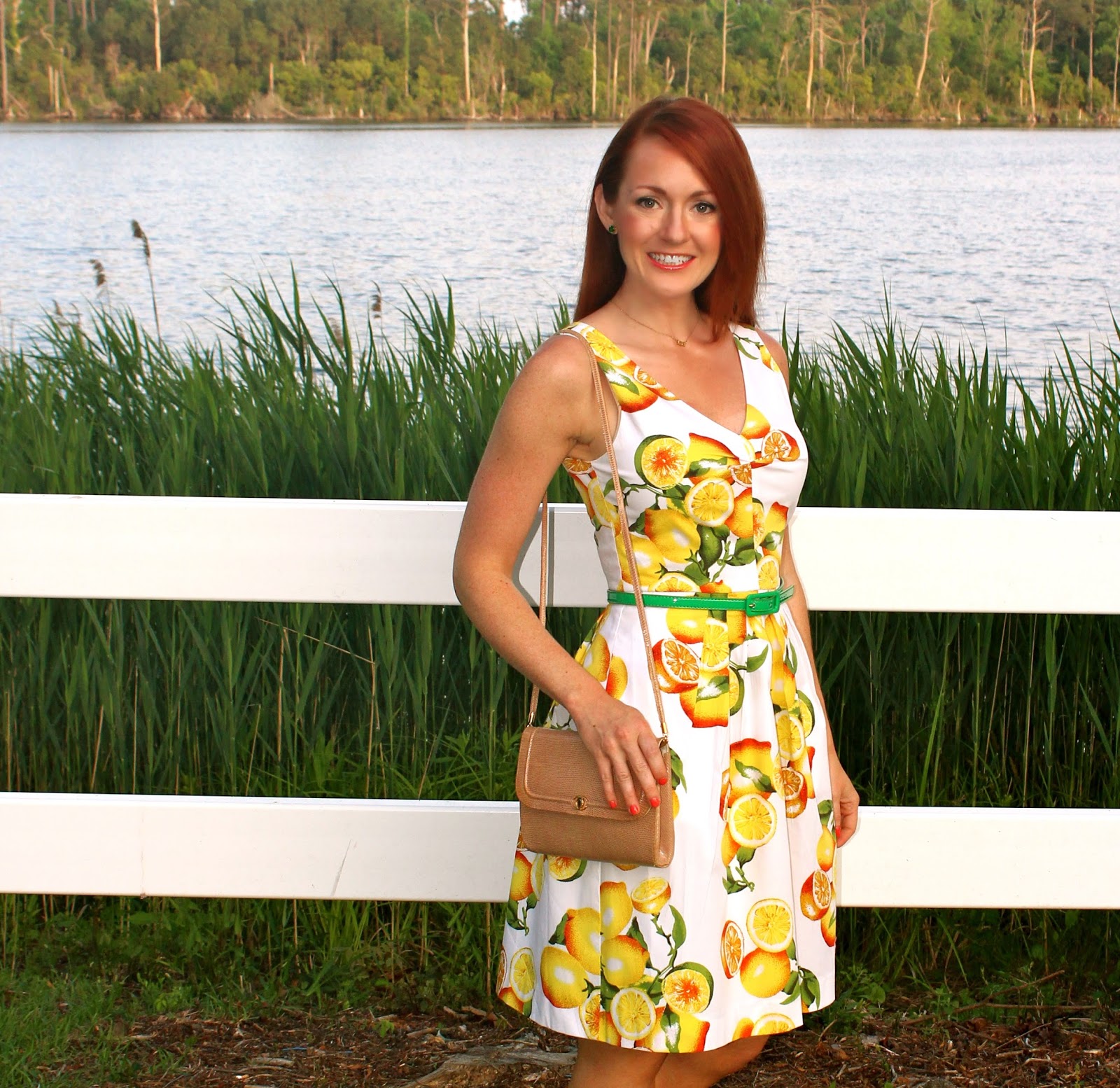 Dress Beautifully: Refreshed in a Lemon Dress