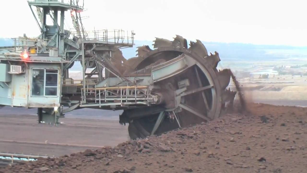 Bucket-wheel excavator - Indian Minerology