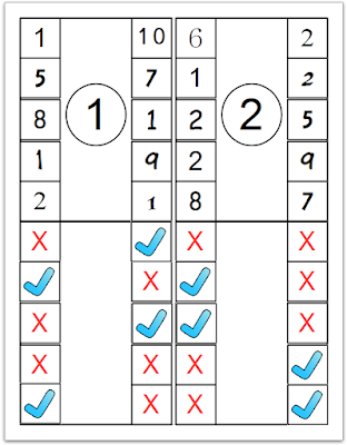 Number and Addition Clip Cards